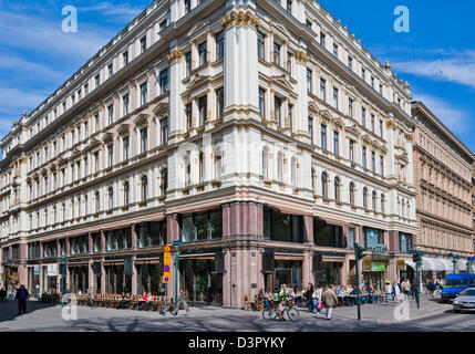 Cafe Strindberg, Esplanade, Helsinki, Finland, Europe Stock Photo ...