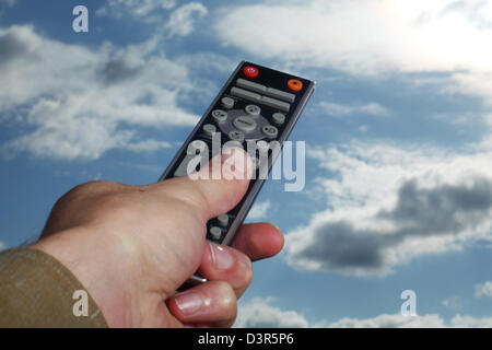 god change weather in blue sky Stock Photo - Alamy