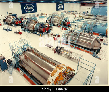 The Centaur-2 stage of the Atlas II rocket serves as a critical ...