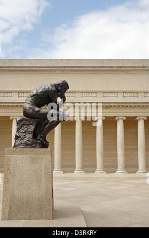 The Thinker by by Auguste Rodin, the Legion of Honor, Fine Arts Museum ...