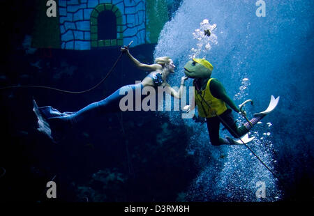 Spring Hill, Florida, US. 23rd Feb, 2013. Former mermaids return to ...