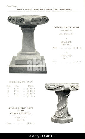 Page from the Potters' Arts Guild catalogue Stock Photo - Alamy