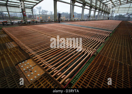 Electro winning copper by FQM First Quantum Minerals LTD Stock Photo ...