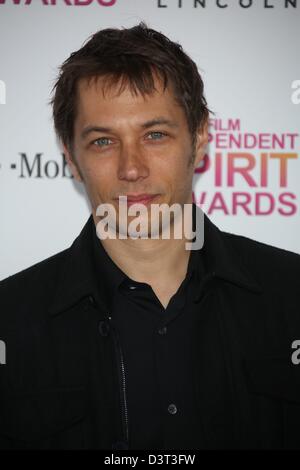 Sean Baker arrives at the Film Independent Spirit Awards on Saturday ...