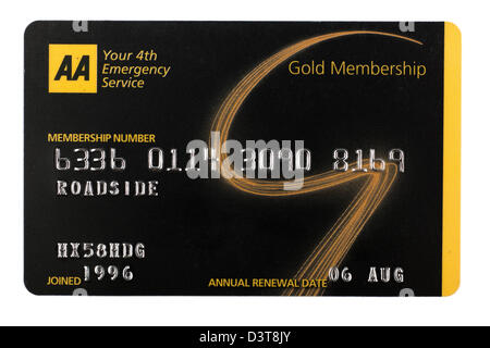 AA membership card Stock Photo, Royalty Free Image: 76608981 - Alamy
