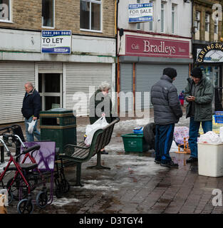 Middle Street, Consett Stock Photo - Alamy