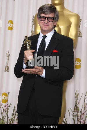 RICK CARTER 85TH ACADEMY AWARDS PRESSROOM DOLBY THEATRE LOS ANGELES ...