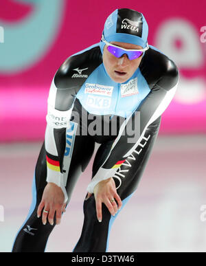 The German Speed Skating team with (L-R) Claudia Pechstein Daniela ...