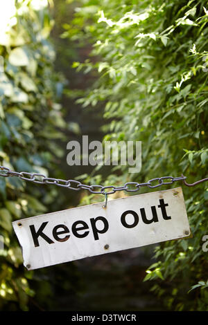 Keep Out sign Stock Photo - Alamy