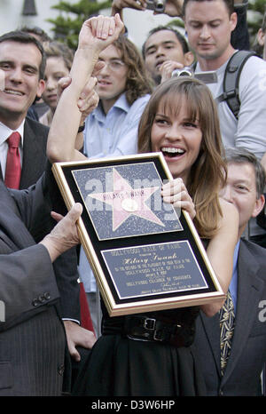 Two-time Oscar winner Hilary Swank is interviewed on the NBC "Today ...