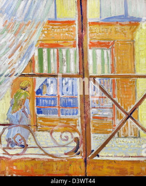 View of a butcher's shop 1888 Vincent van Gogh Stock Photo - Alamy