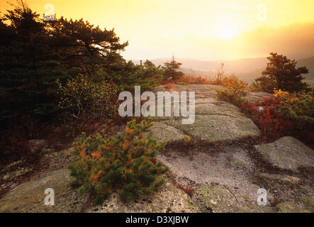 Summit of Cadillac Mt., Acadia National Park, Bar Harbor, Maine ...