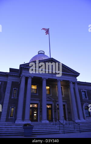 Nassau County Executive and Legislative Building front exterior seen ...