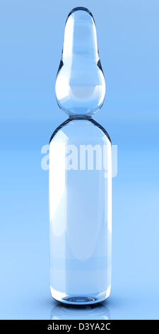 Some medical Ampules. 3D rendered illustration Stock Photo - Alamy