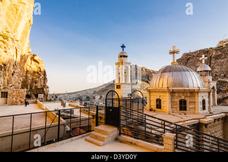 Convent of St. Thecla (Deir Mar Takla), Maaloula, or Ma´lula, Syria ...