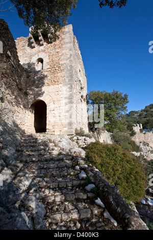 Alaró castle ruins. Mallorca. Spain Stock Photo - Alamy