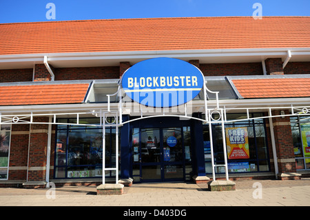 BlockBuster Store ,Lincoln England Stock Photo - Alamy