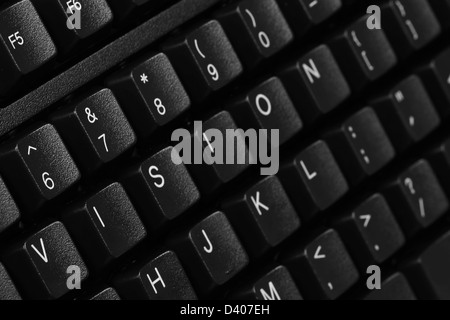 keyboard quotes, keys shuffled to spell out key business ideas Stock ...
