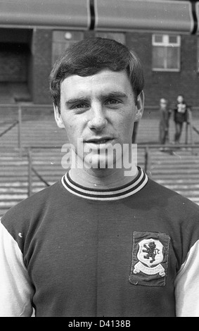 Keith Bradley Aston Villa FC footballer 1969 Stock Photo - Alamy