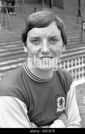 Dave Rudge Aston Villa football club footballer 1972 Stock Photo - Alamy