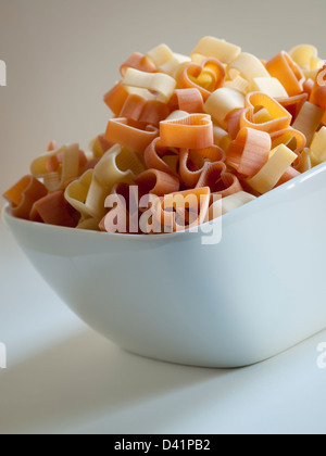 Heart shaped noodles for Valentine's Day Stock Photo - Alamy
