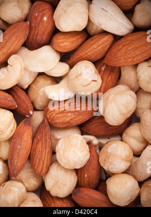 Texture of fried nuts Stock Photo - Alamy