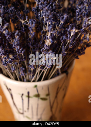 stalks of lavender in a vase Stock Photo - Alamy