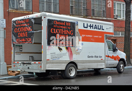 Collecting Clothes For A Clothing Drive Stock Photo - Alamy