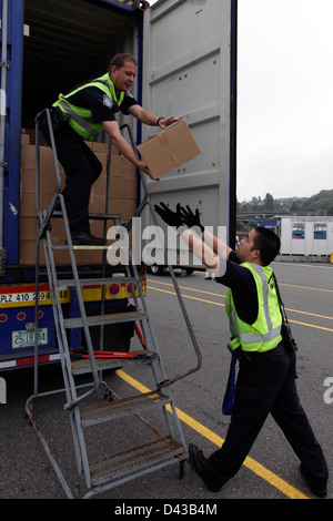 At the Port of Entry, CBP agents conducted thorough inspections on ...