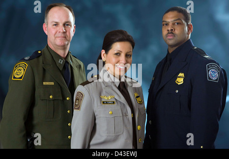 Officers with the U.S. Customs and Border Protection, Office of Field ...