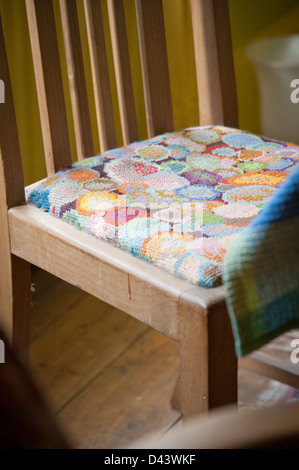 Textile designer Kaffe Fassett at his East Sussex home in Hastings, UK ...