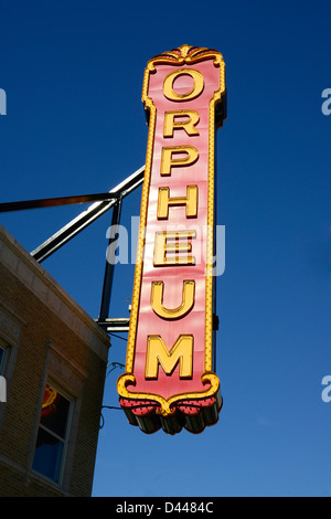 Memphis, TN, Tennessee, Downtown, Orpheum Theatre, marquee Stock Photo ...