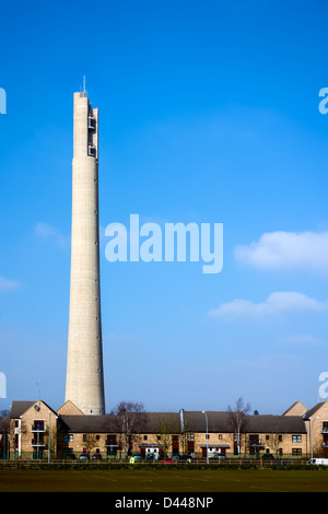 Lift testing tower Northampton - Northampton Lighthouse Stock Photo - Alamy