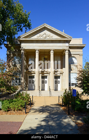 The University of Mississippi "Ole Miss" creed plaque outside the ...