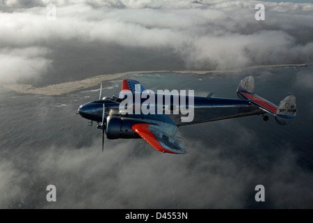 Lockheed Electra 12A, Twin propeller airplane Stock Photo - Alamy