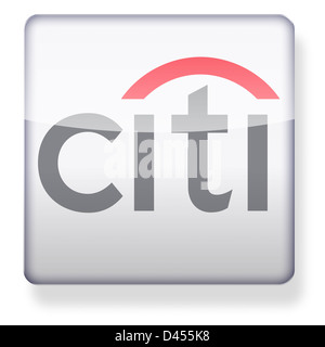 Citi logo as an app icon. Clipping path included Stock Photo - Alamy