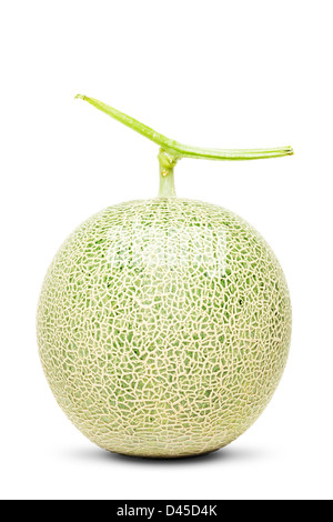 cantaloupe melon isolated on white background Stock Photo - Alamy