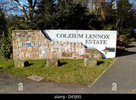 Colzium House, Kilsyth, Scotland Stock Photo - Alamy