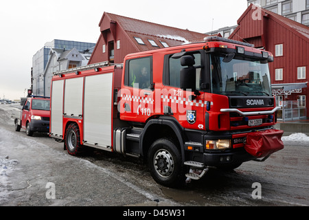 Scania Fire and Rescue truck, Norway Stock Photo - Alamy