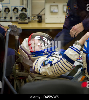 Expedition 27 astronauts, including Alexander Samokutyaev, prepared for ...