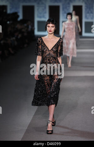 Models wear creations for the Louis Vuitton Spring-Summer 2021 fashion ...