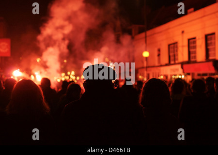Battle Bonfire Night 2012, East Sussex, England Stock Photo - Alamy