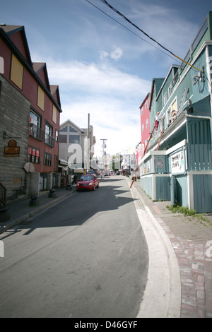 George Street which is known for its many bars and pubs in St John's ...