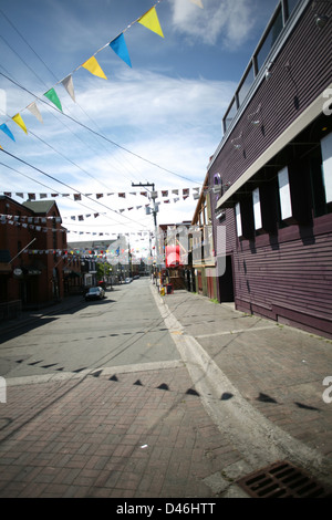 George Street which is known for its many bars and pubs in St John's ...