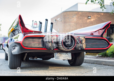 Auto- Batmobile replica. The car of Batman. Car Show at Centerville ...