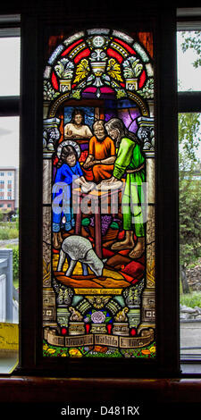 June 25, 2012 - Fairbanks, Alaska, US - Interior of Fairbanks historic ...