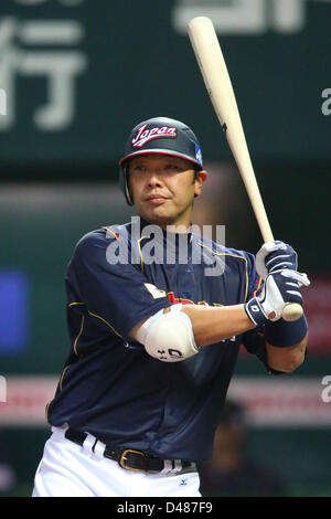 Shinnosuke Abe (JPN), MARCH 6, 2013 - WBC : 2013 World Baseball Classic 1st Round Pool A between ...
