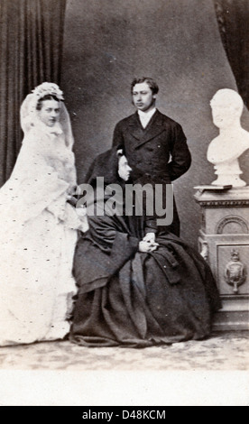 The wedding of Albert Edward, Prince of Wales (later King Edward VII ...