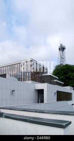 Alvar Aalto’s design for the Nordjyllands Kunstmuseum, built between ...