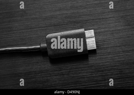 Tip of cable USB SS Stock Photo - Alamy